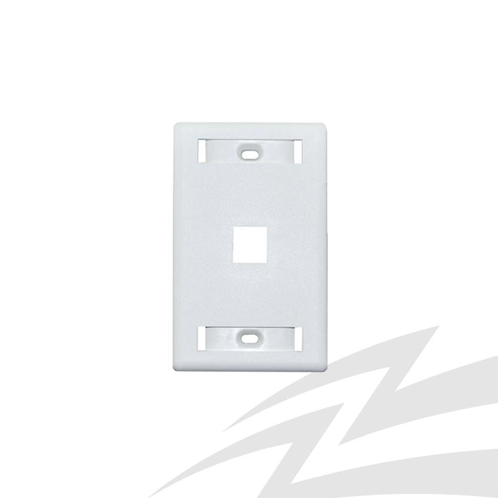 Faceplate LinkNet 1P - Zetta Electronics